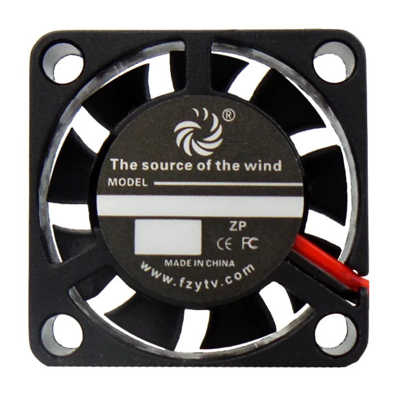 High Speed 10000rpm 3v 5v 7.5v 12v Axial 25mm Cooling Fan