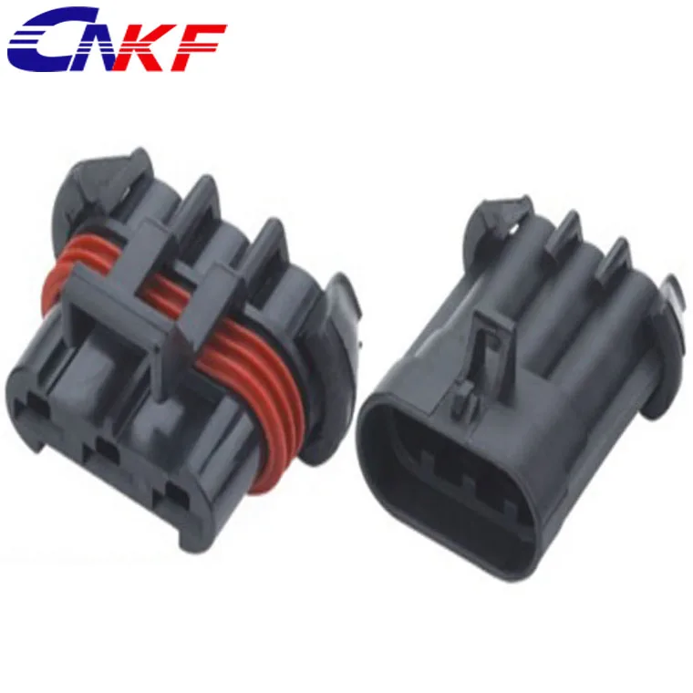 Delphi Series 3p Black Metri-pack 630 Male Female Auto Connectors - Buy ...