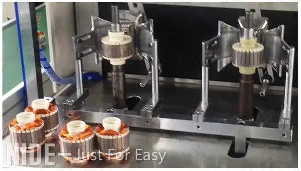 Automatic BLDC Motor External Rotor Winding Machine for Effective Coil ...