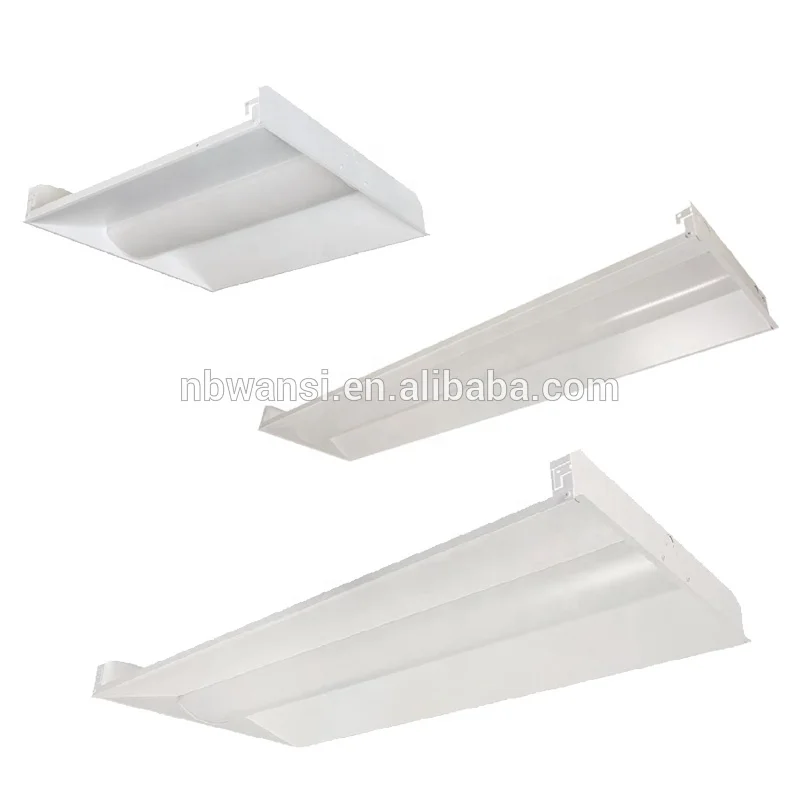 Dlc Premium Listed 1x4 Ft Led Volumetric Troffer Light 35w 4400lm 0-10v ...