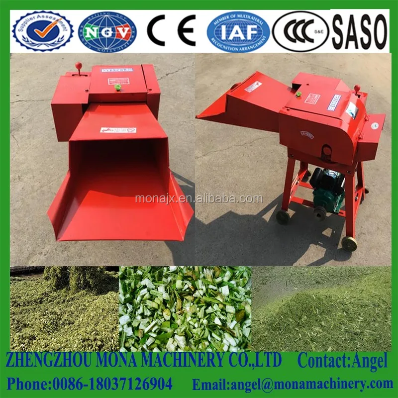 Fresh Silage Cutter/ Green Forage Cutting Machine/small Farm Hay ...