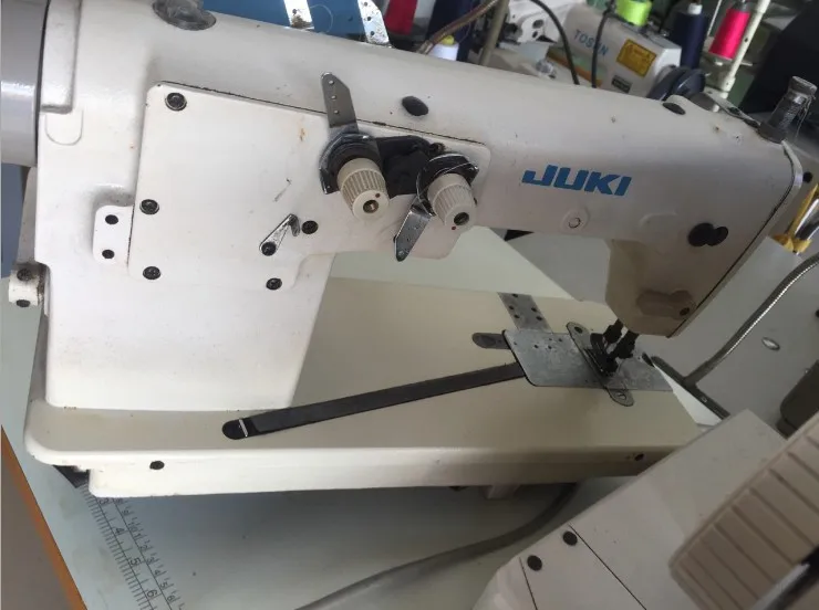 Direct Drive Juki-mh-380 Industrial Double Needles Chainstitch Sewing ...