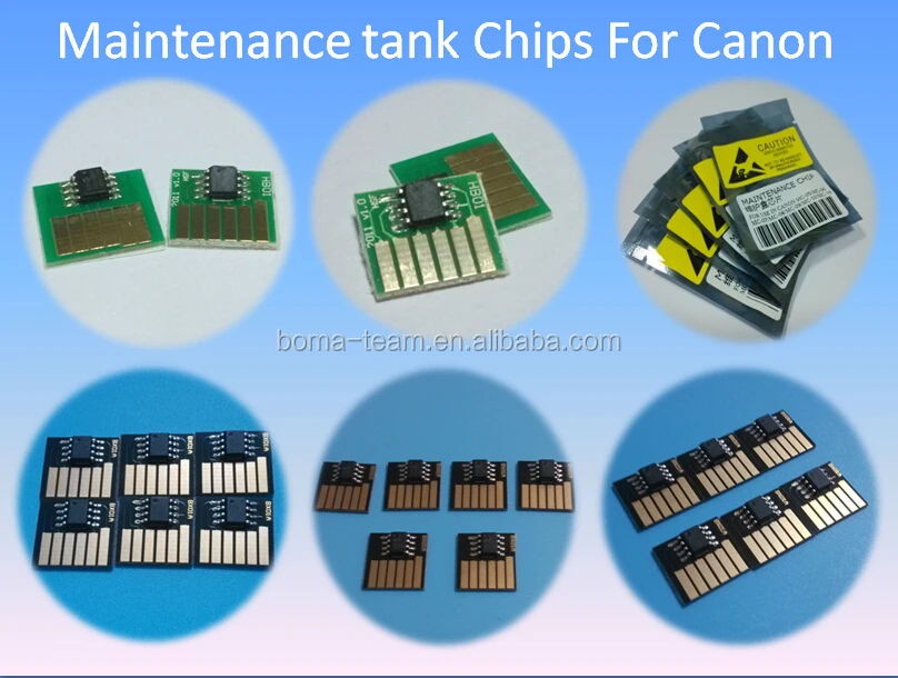 Canon Printer Maintenance Tank Chip - Resettable & Durable