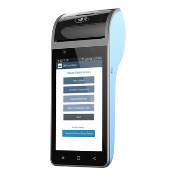 Android 8.1 Handheld Bus Ticket Pos Machine With Built-in Printer - Buy ...