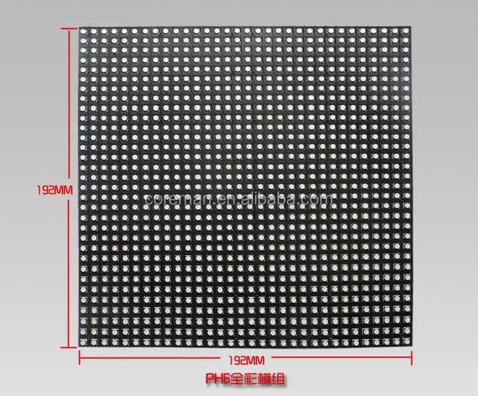 16x16 Rgb Led Matrix P5 Coreman Led Modules P6 Outdoor Smd Led Module ...