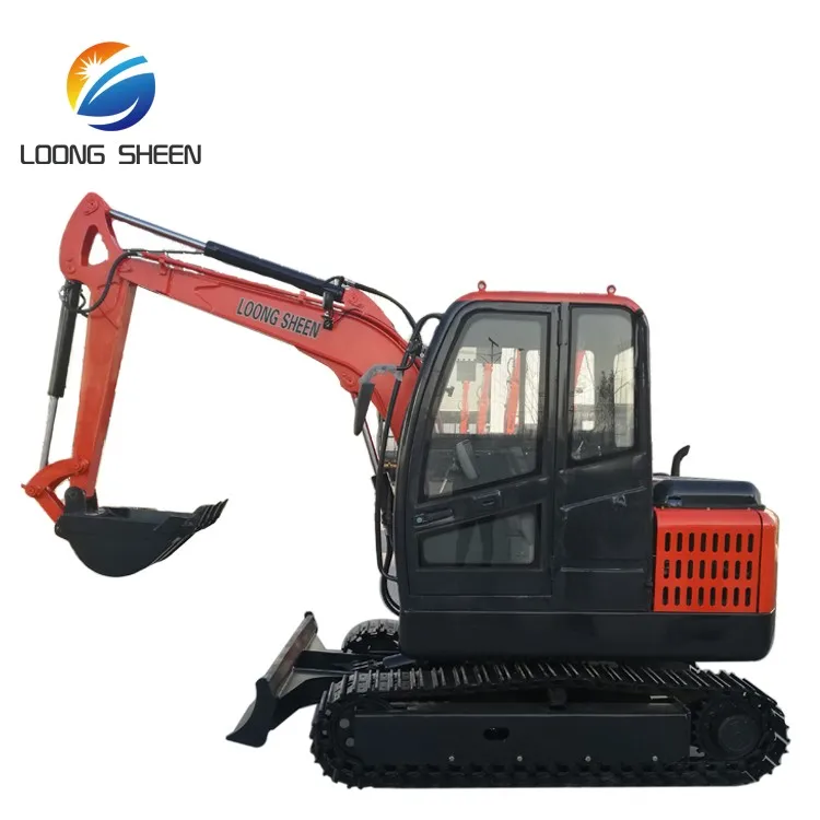 9 Ton Excavator Machine Wheel Hydraulic Excavator for Sale