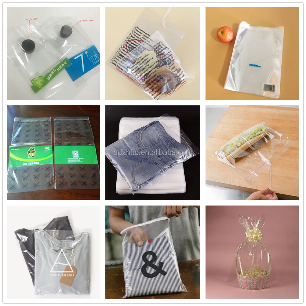 Custom Printed Clear Plastic Cellophane Cello Candy Bags| Alibaba.com
