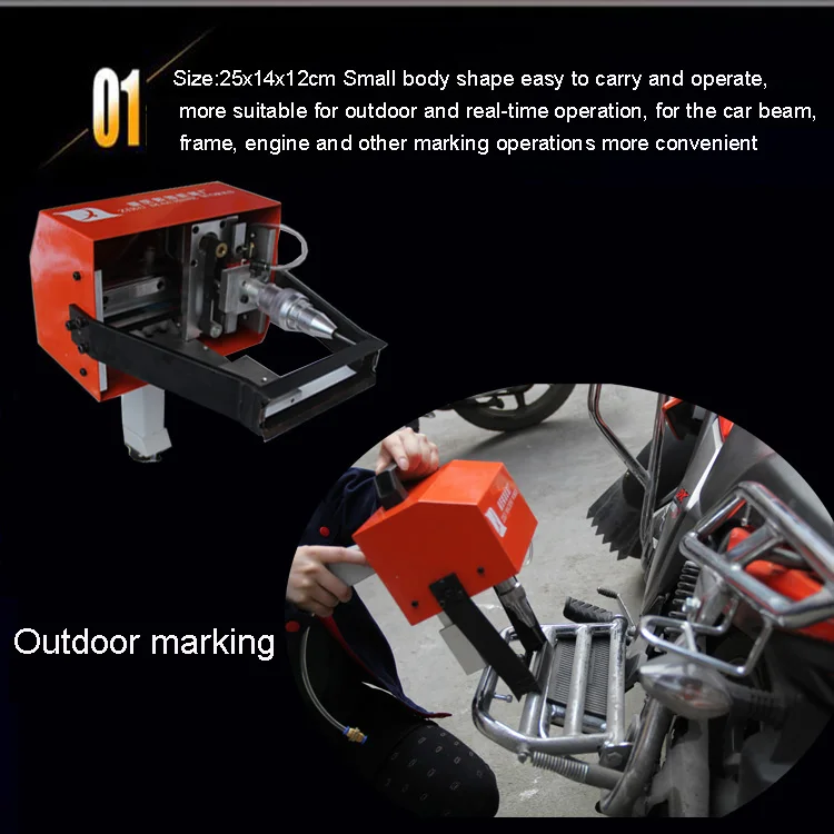 Zixu Portable Vin Number Engraving Machine Numbering Machine For Car ...