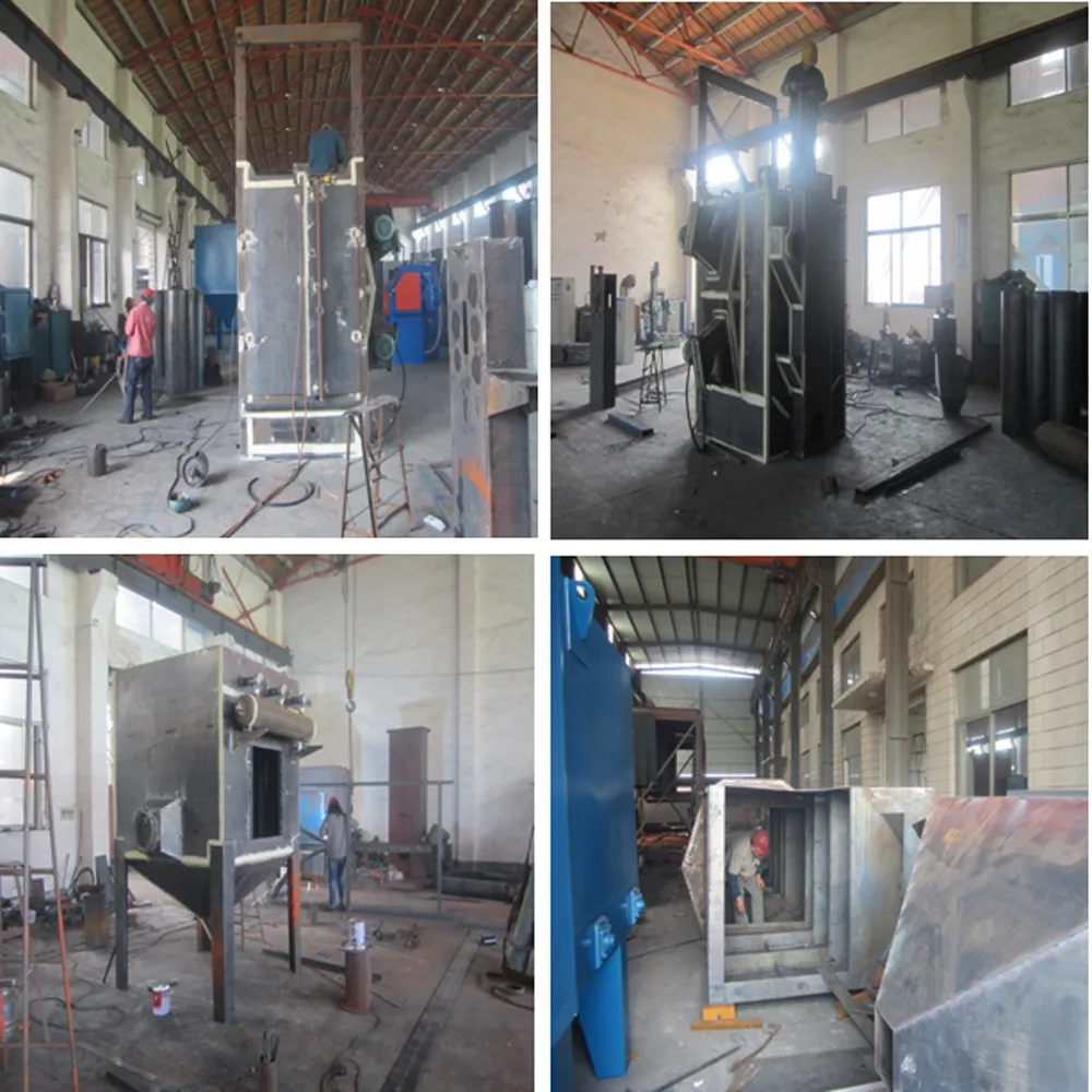 H Beam Steel Plate Shot Blast Cleaning Machine/steel Plate Pretreatment ...