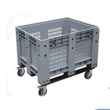 1200 X 1000mm Food Grade Storage Plastic Pallet Box/fruit Bins For Sale ...