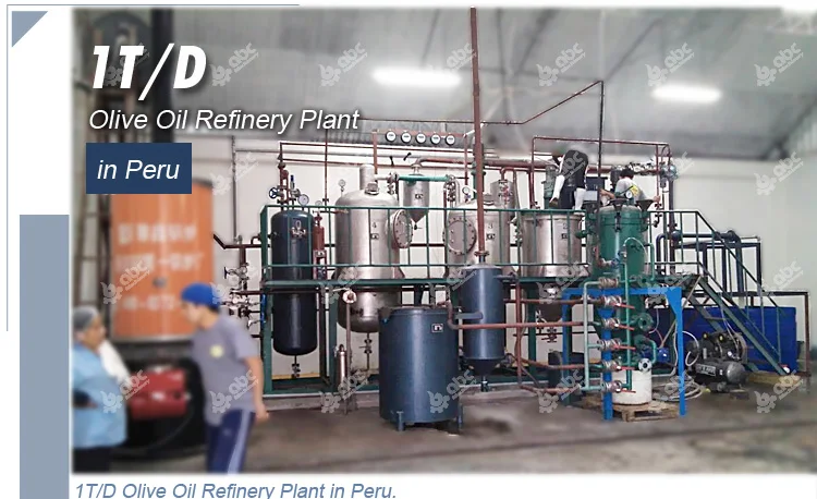 High Quality Mobile Mini Refining Plant Of Crude Edible Sunflower ...