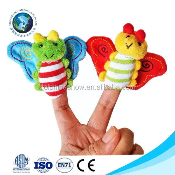 Handmade Funny Family Doll Finger Puppet Custom Cute Soft Stuffed Plush ...