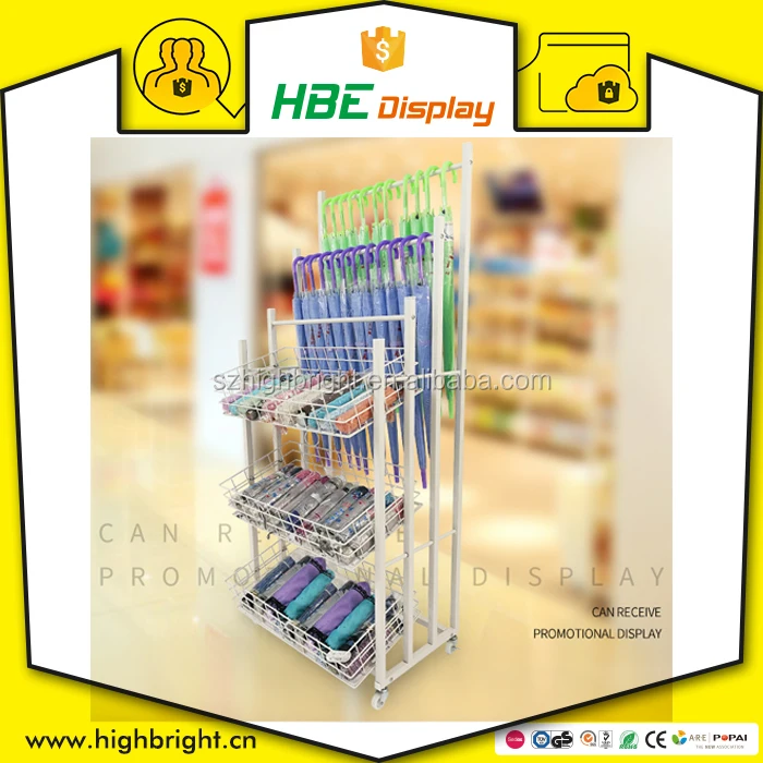 Customized Umbrella Display Rack,Metal Cheap Umbrella Display Stand ...