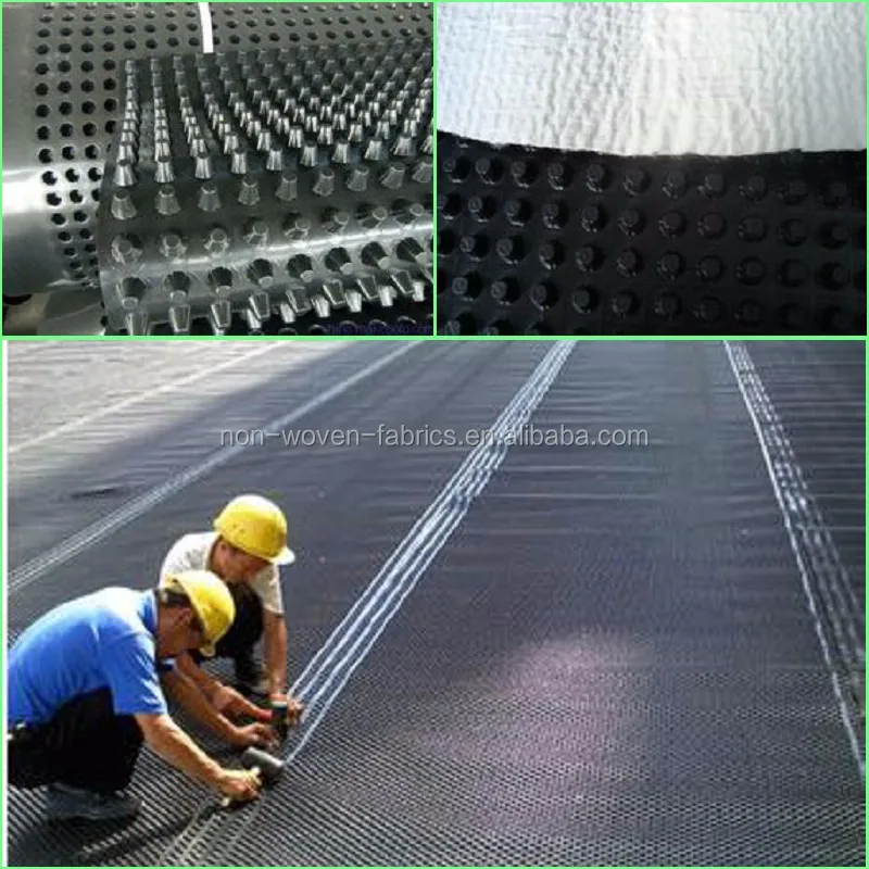 Polyethylene (hdpe) Drainage Protection Board Dimple Board - Buy Slope ...