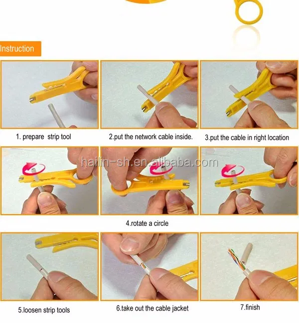 Cable Insulation Removal Tool HT-318M - Easy Wire Stripping