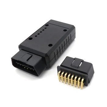 Over Molded And Assembly Sae J1962 Obd Ii Obdii Obd2 Eobd Connector ...