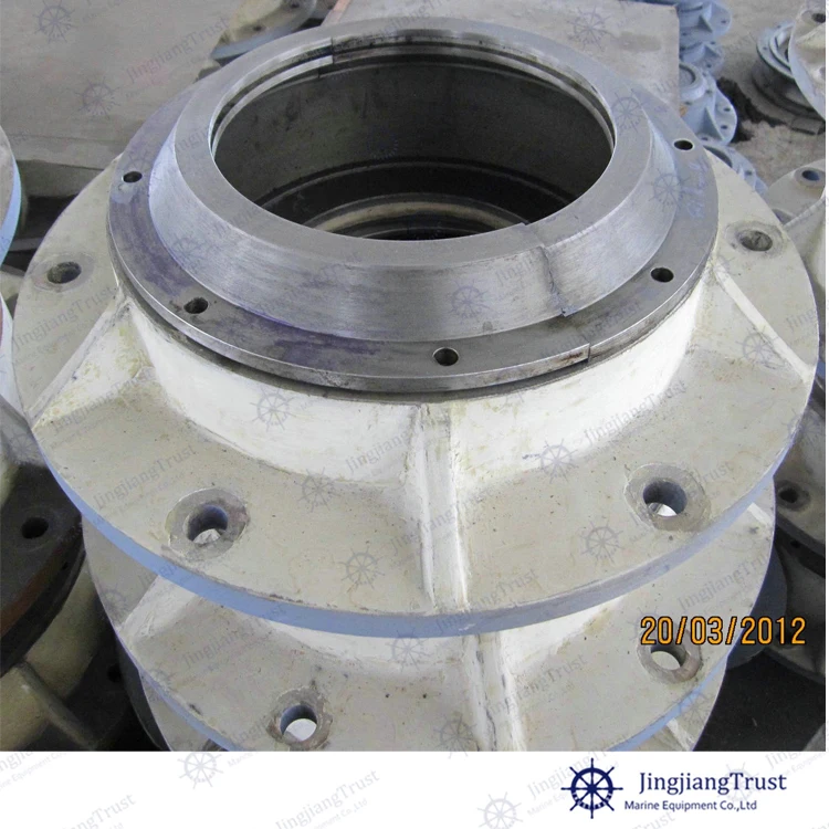 Marine Upper Rudder Pintle Bearing / Carrier Bearing For Sealing ...