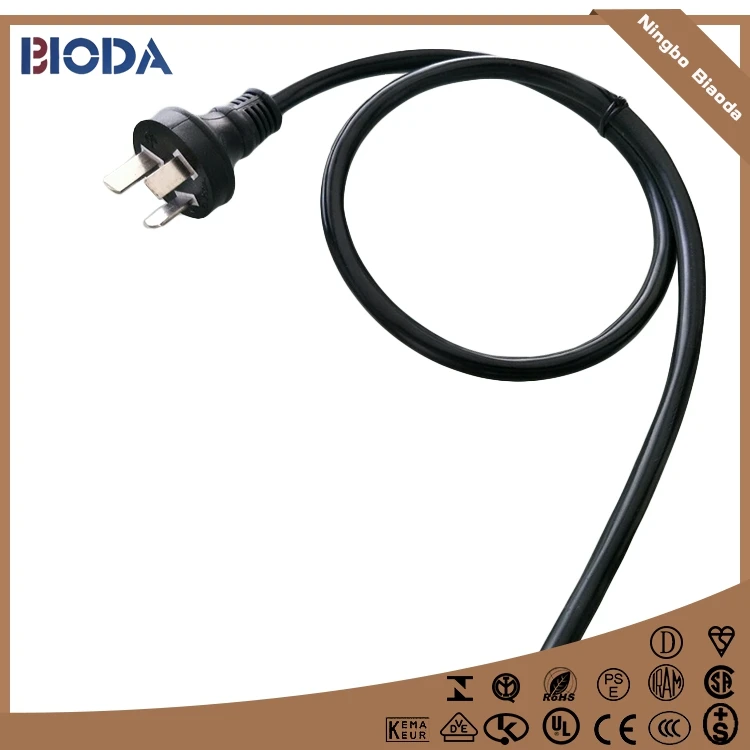 Ccc Standard 3 Pins Laptop Power Cable Chinese Power Plugs Power Cord ...