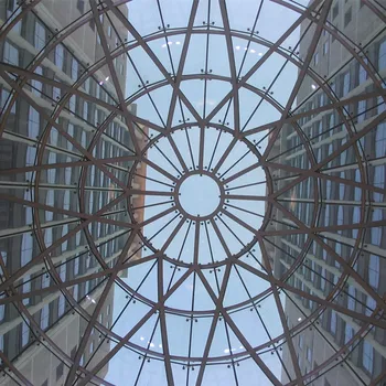 Professional And Reliable Doom Steel Structure Glass Skylight Roof ...