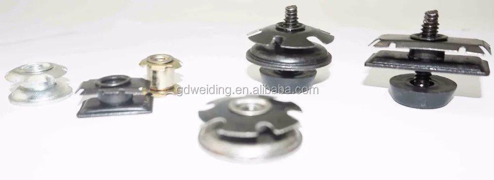 Tube Insert M6*17.8 Threaded Inserts For Round Tubes Tube End Nut - Buy ...