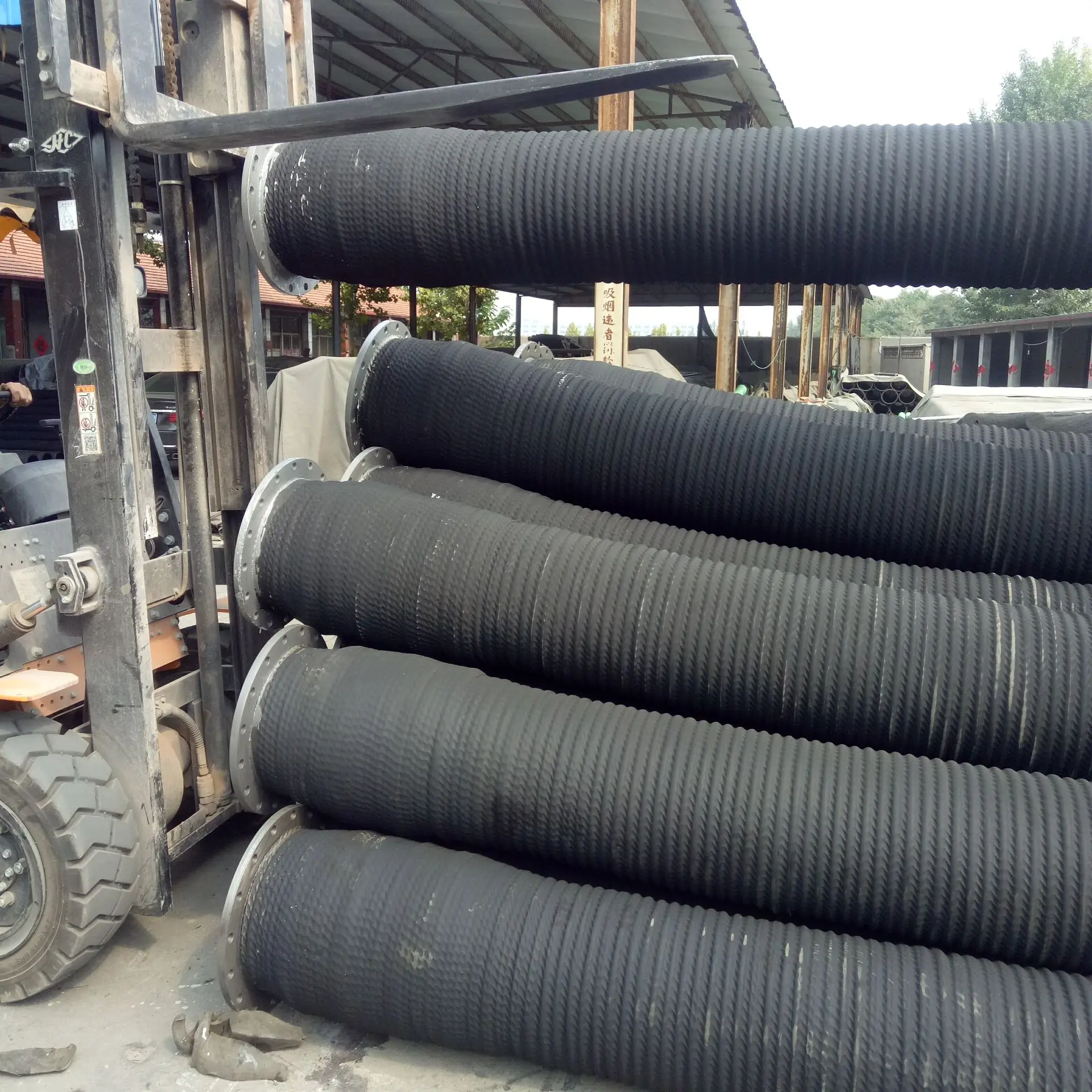 Dn200 Rubber Hose Dredging Hose For Delivery And Suction Sand Mud - Buy ...