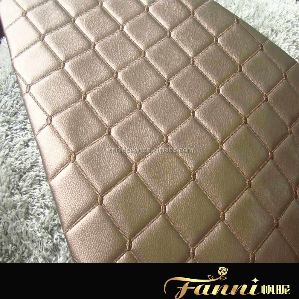 Synthetic Artifical PVC Rexine Leather Fabric for Car Trunk Mat
