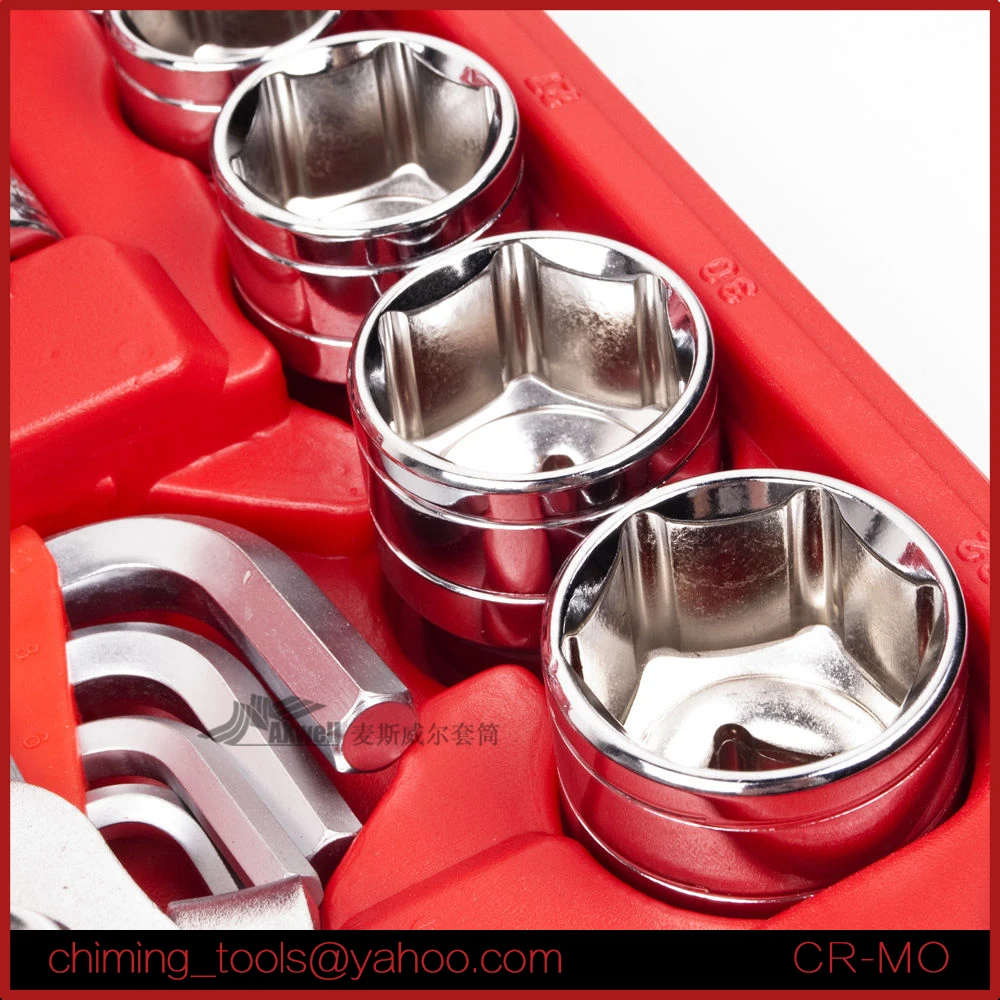 1 4 3 8 1 2 121 Piece Metric Socket Wrench Set Ratchet Spanner Hex 1 4 3 8 1 2 121 Piece Metric Socket Wrench Set Ratchet Spanner Hex