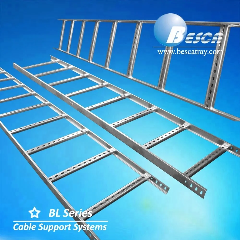 Galvanized Steel Cable Ladder Trough Marine Electrical Cable Tray