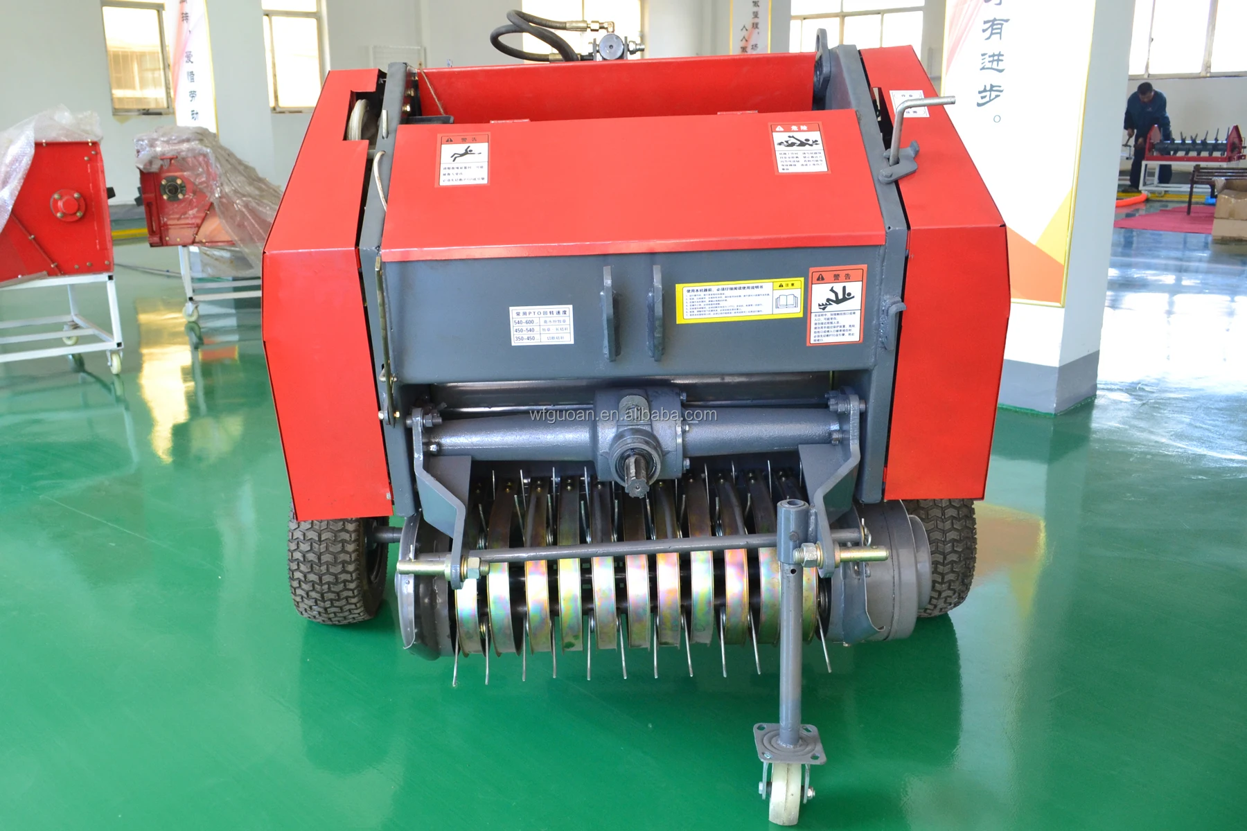 Mini Enfardadora De Césped Redonda,Compacta,Automática,Para Agricultura ...