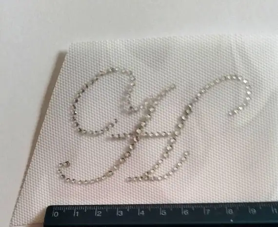 Custom Alphabet Letters Iron On Script Heat Press Decal Hotfix Patches ...