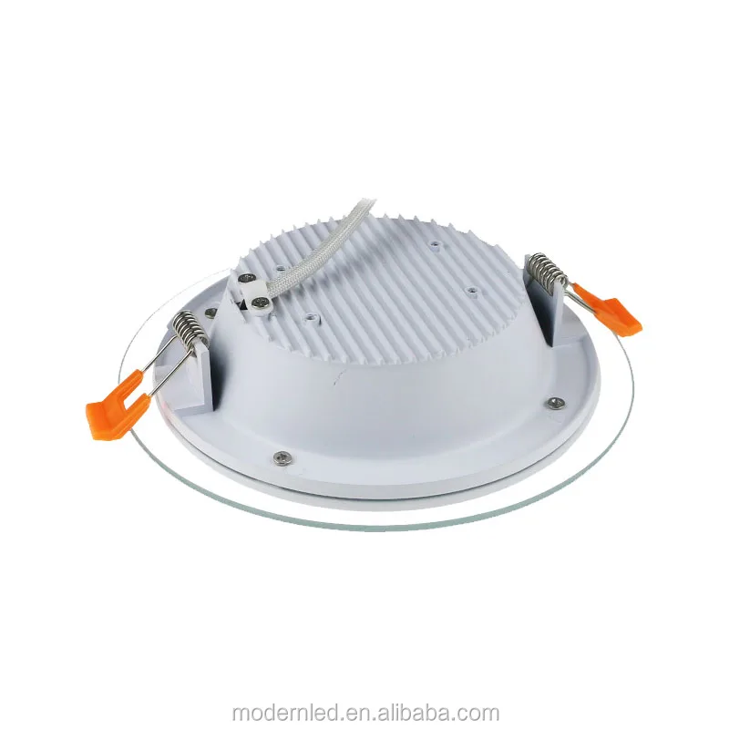 6w 12w 18w 24w Square Recessed Downlight Glass Cover - Buy Downlight ...