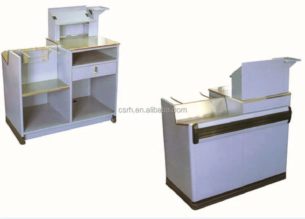 Retail Rh-cr009 1000*600*850mm Supermarket Checkout Counters Small Cash ...