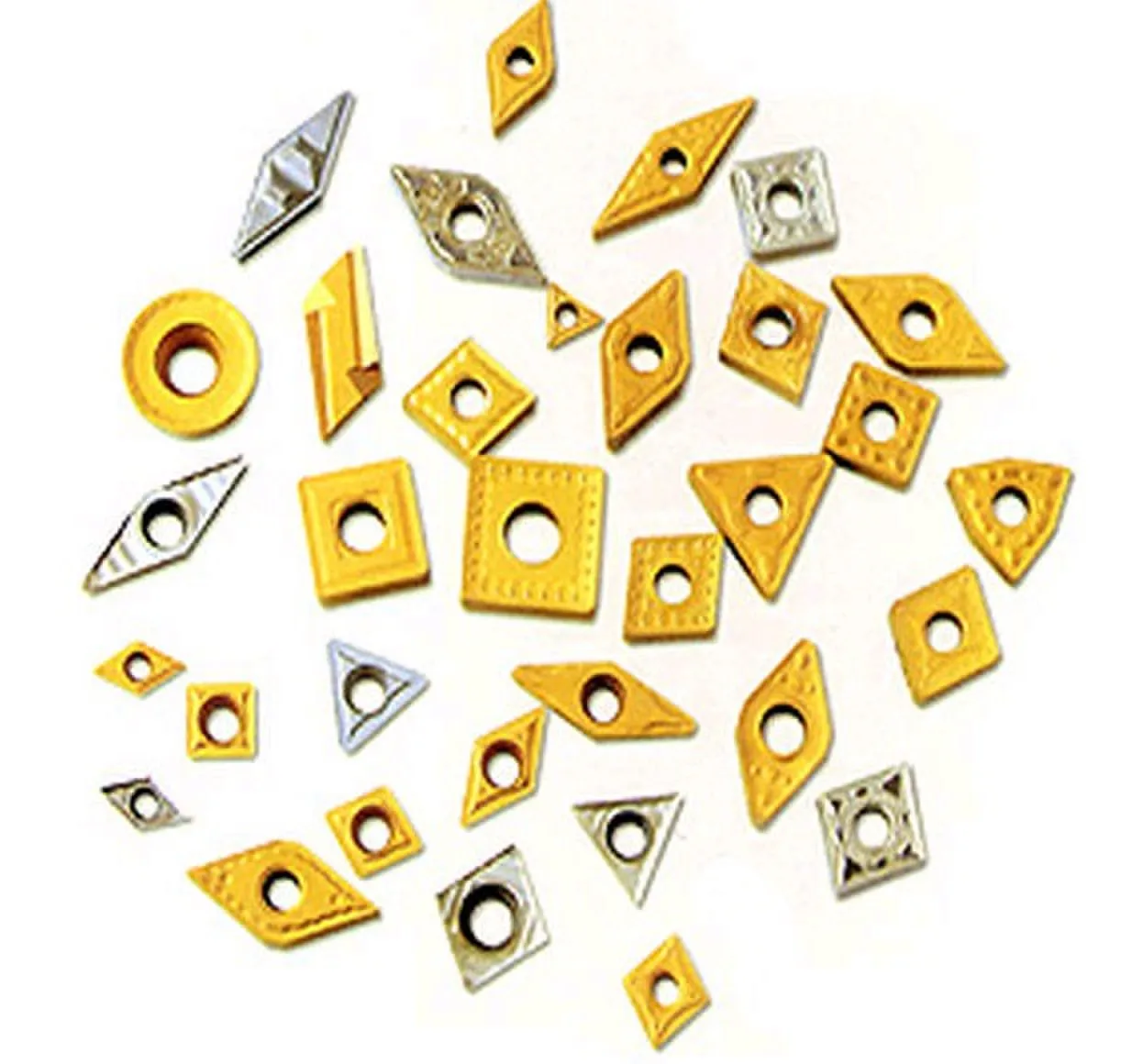 Tungsten Carbide Parting And Grooving Inserts/indexable Milling Inserts ...