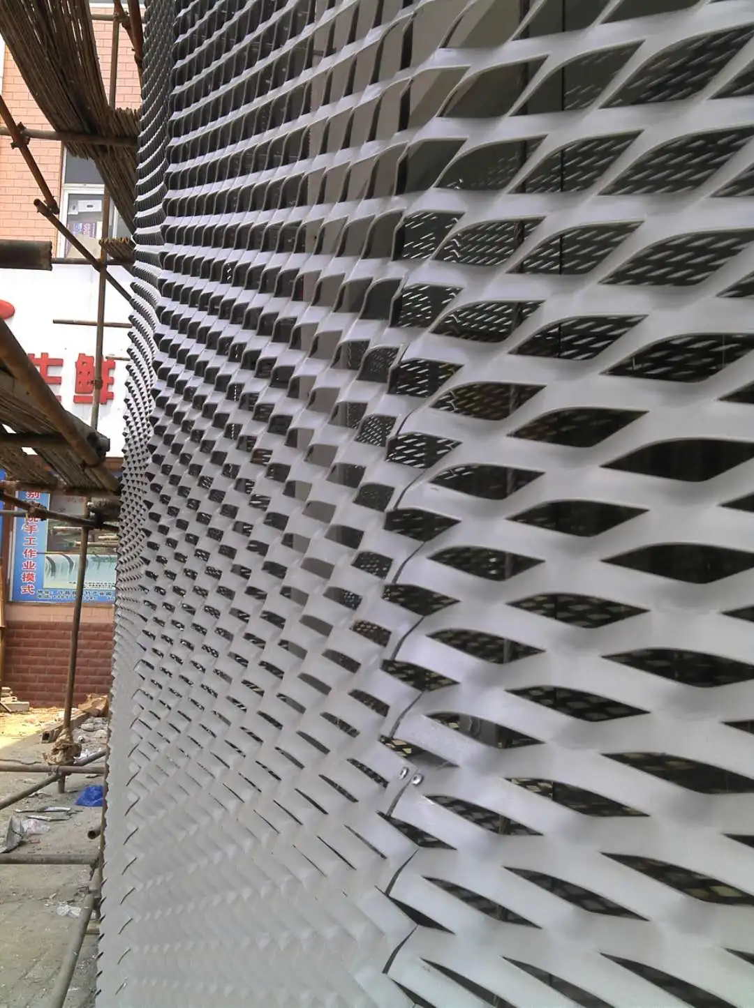 Decorative Aluminum Expanded Metal Mesh Panels - Buy Aluminum Expanded ...
