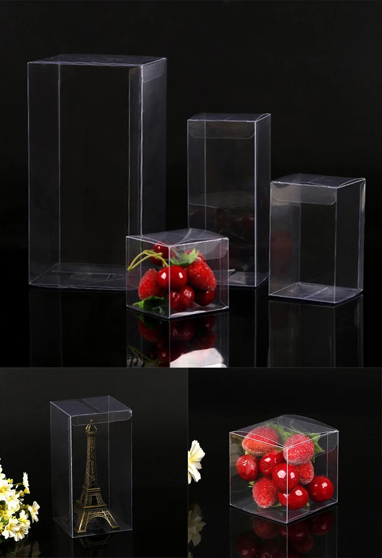 Custom Logo Design Frosted Plastic Packaging Box Opaque Pvc Pet Box ...