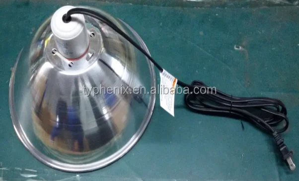 10" Brooder Lamp - Efficient Heat for Poultry & Reptiles
