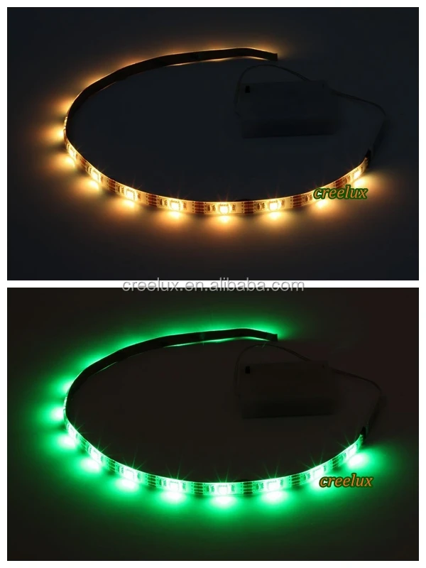 Programmable Rgb Led Strip Lights Multicolor 0.5m Waterproof 5050 Usb ...