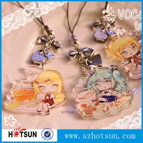 Cute Acrylic Cartoon Character Keychains Wholesale - Buy Acrylic ...