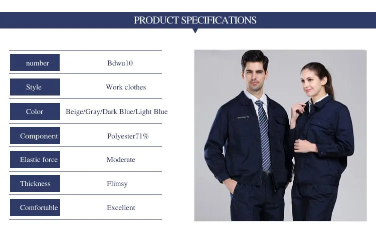 Work Uniform Design For Work Wear Construction Work Clothes - Buy Work ...