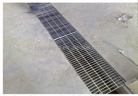 U Ditch Metal Grating,U Channel Trench Drain Grating - Buy U Ditch ...