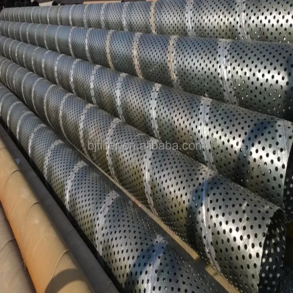 Perforated Pipes For Drainage Used In Oil,Agriculture,Horticulture And ...