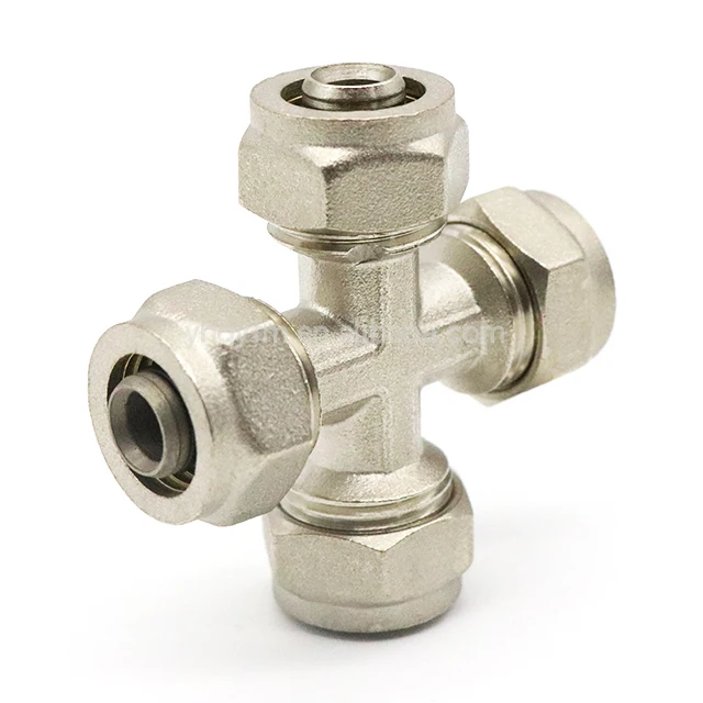 High Quality Cross Connections - 4 Way PEX Pipe Fittings