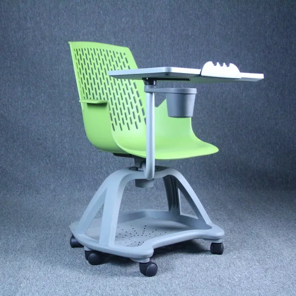 Contemporary Style Swivel School University Node Chair With Tablet ...