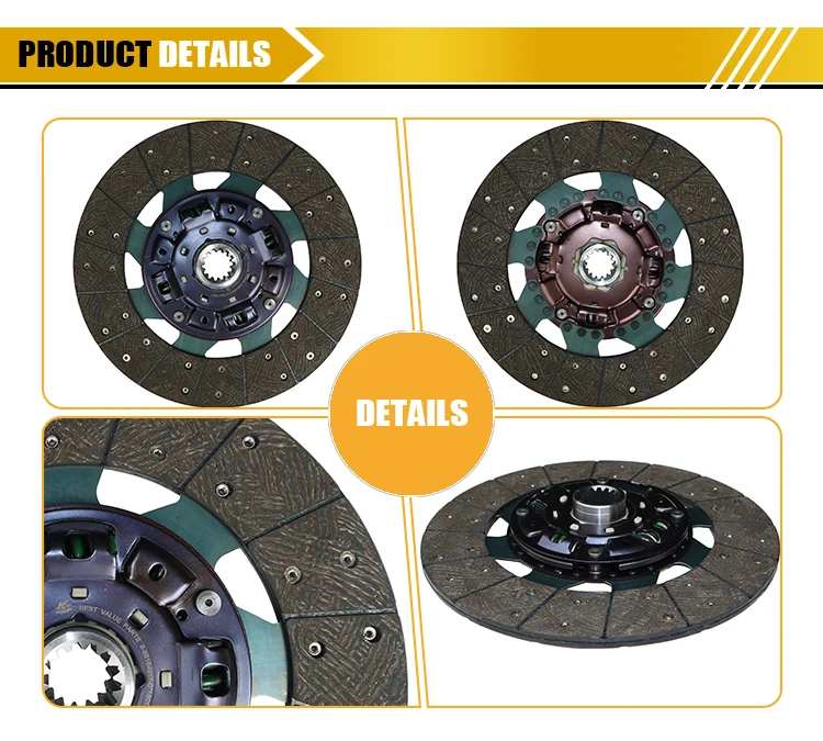 NPR NQR Clutch Disc 4HK1 4HE1 Engine Replacement - ISUZU 325mm High ...