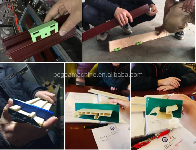 Plastic Pvc Ps Foam Skirting Board Plinth Making Extrusion Machine Line ...