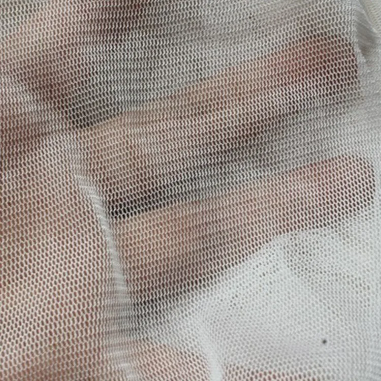 Natural White 100%silk Tulle Fabric Fishing Silk Net Fabric For Dress ...