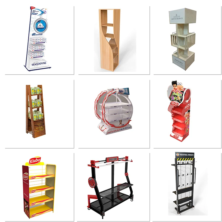 Toothpaste Display Rack For Supermarket Toothpaste Paper Counter ...