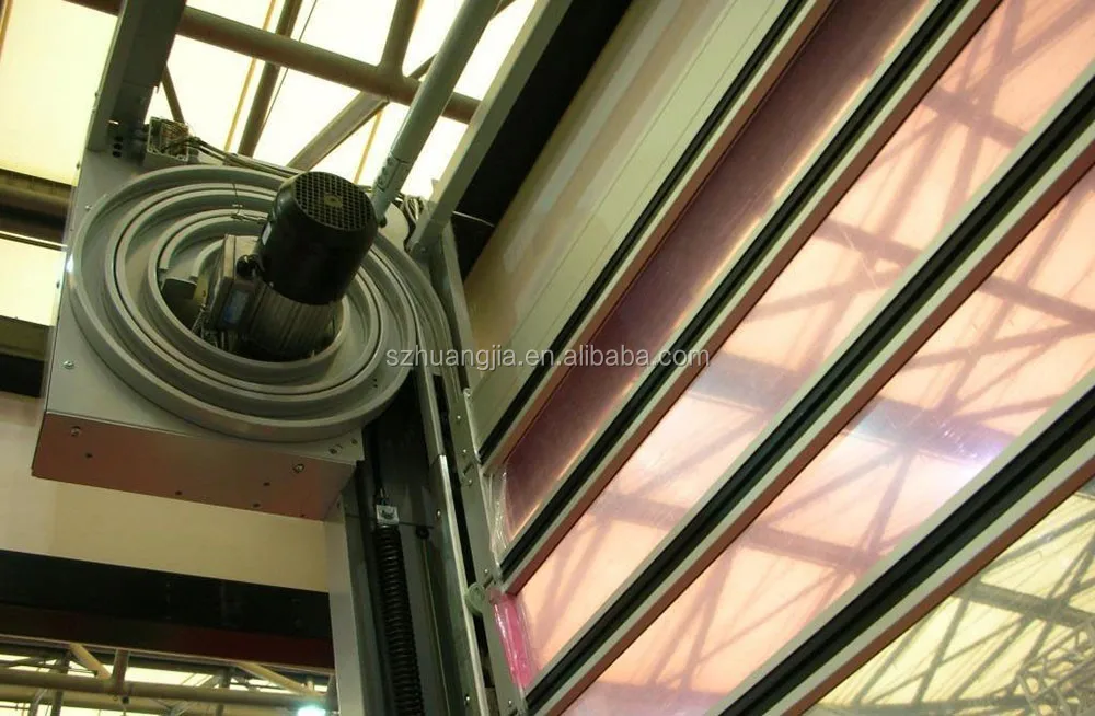 1 Second Roll Up Open Automatic Security Shutter Barrier New Design ...