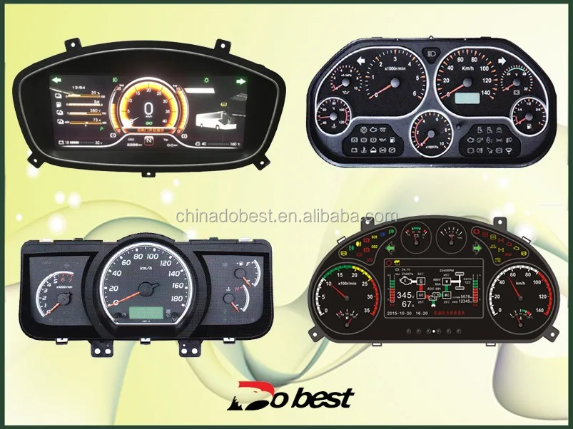 Bus Parts Instrument Panel Combined Meter - Buy Bus Combined Meter,Bus ...