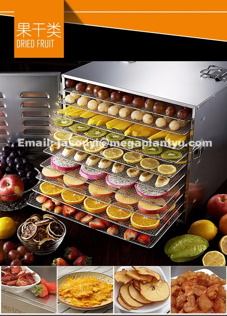 Stainless Steel Solar Food Dehydrator & Vegetable Dryer - OEM